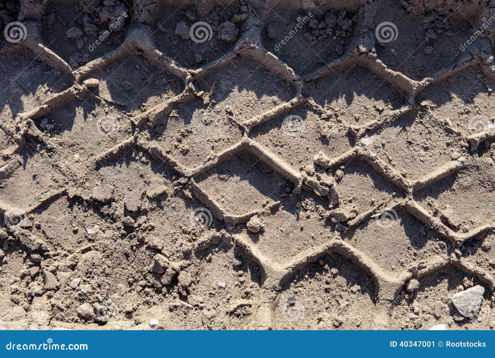 Wheel tracks on the ground stock image. Image of sand - 40347001