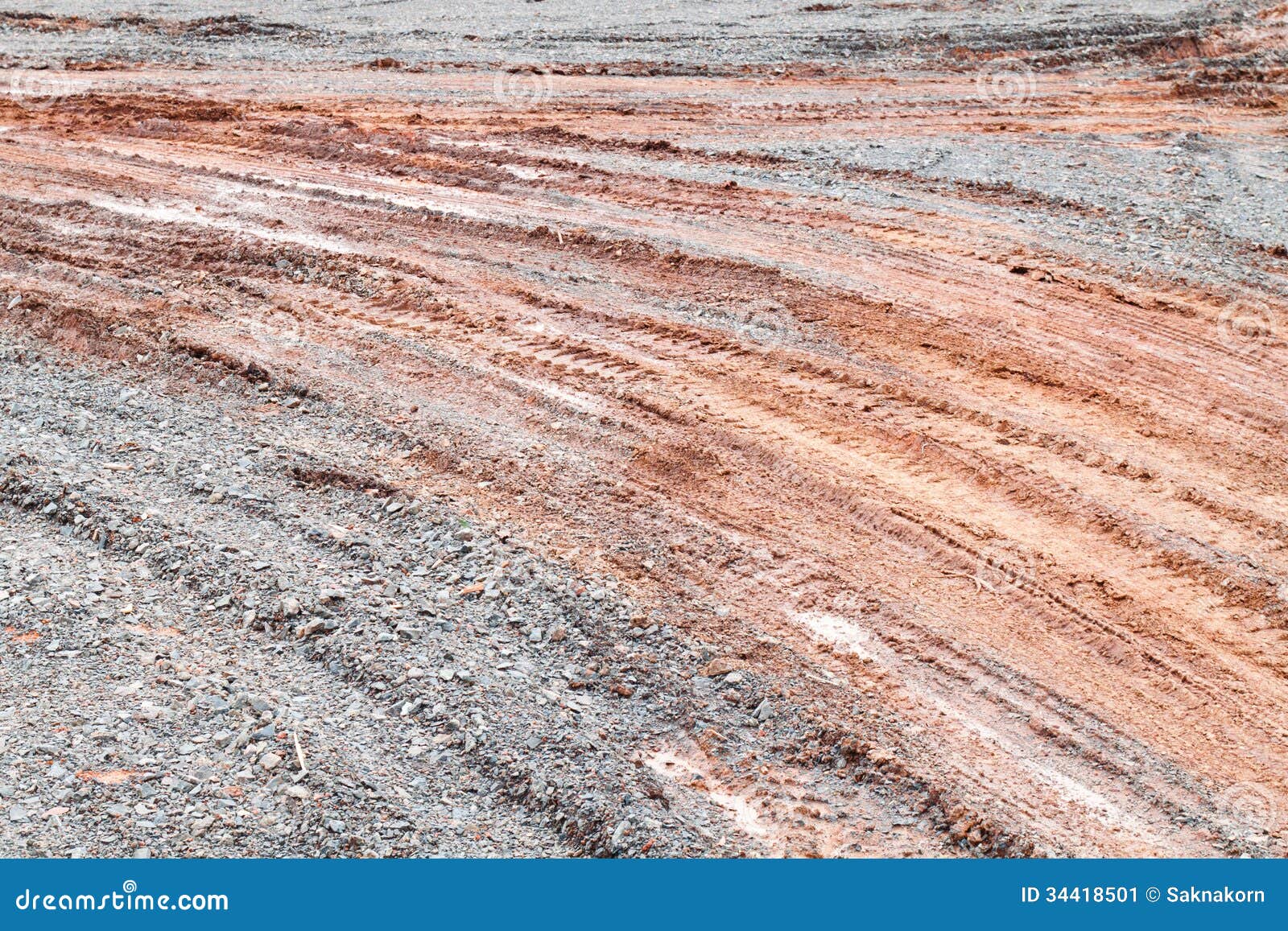 Wheel tracks stock image. Image of agriculture, industrial - 34418501