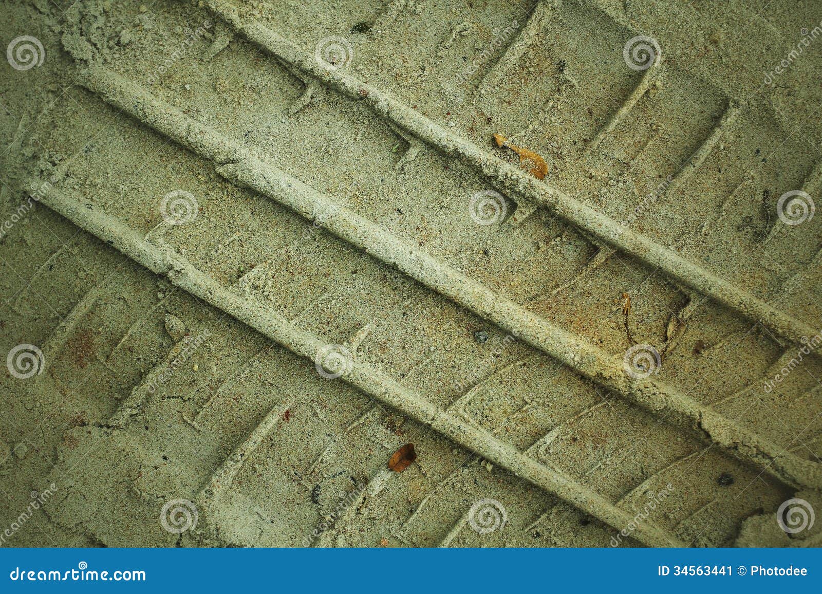 Wheel tracks stock image. Image of texture, muddy, traction - 34563441