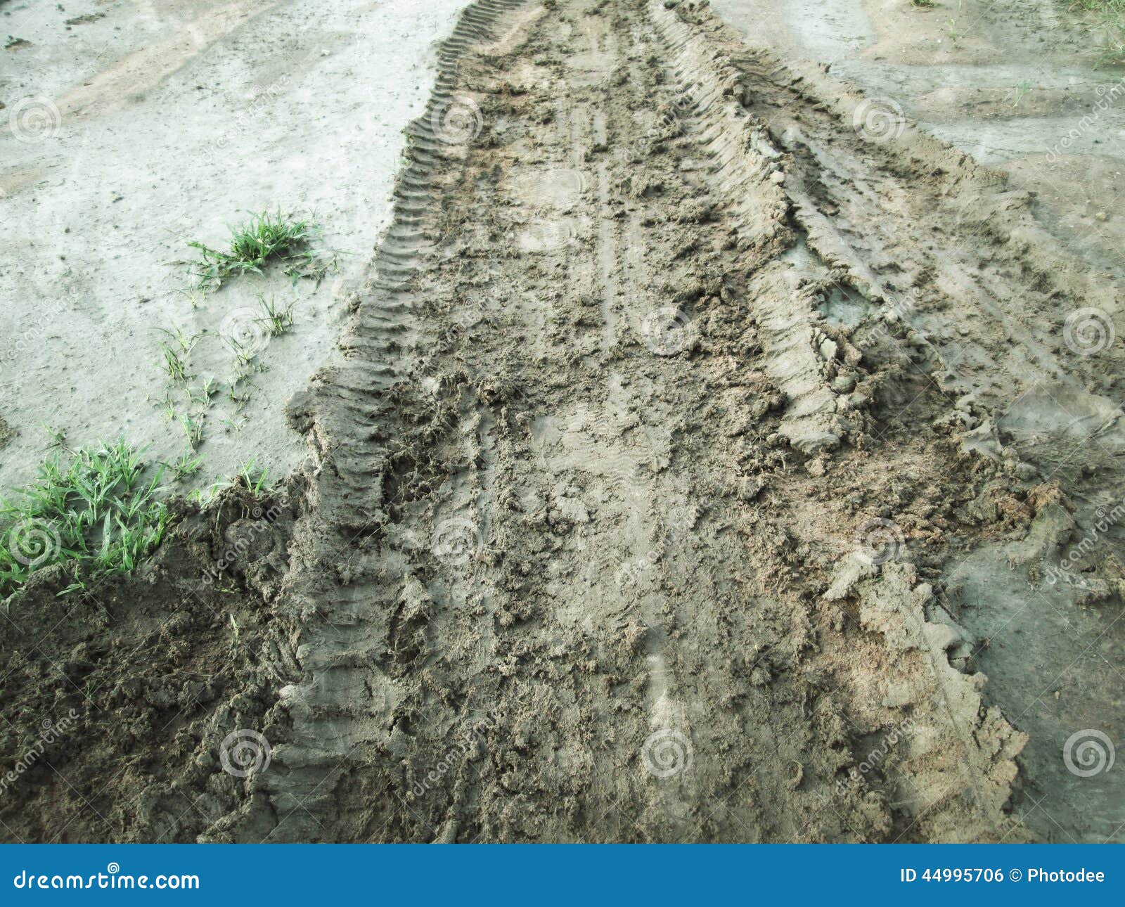 Wheel tracks stock photo. Image of road, track, street - 44995706