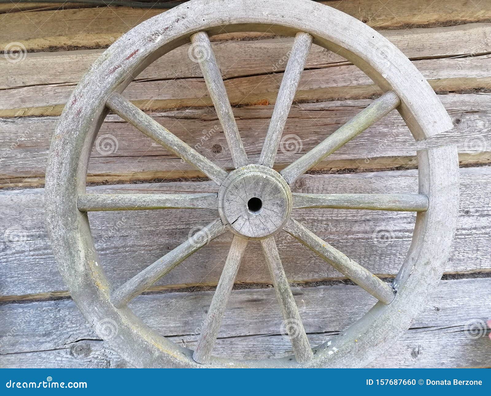 Wheel stock photo. Image of round, wooden, wheel, wall - 157687660
