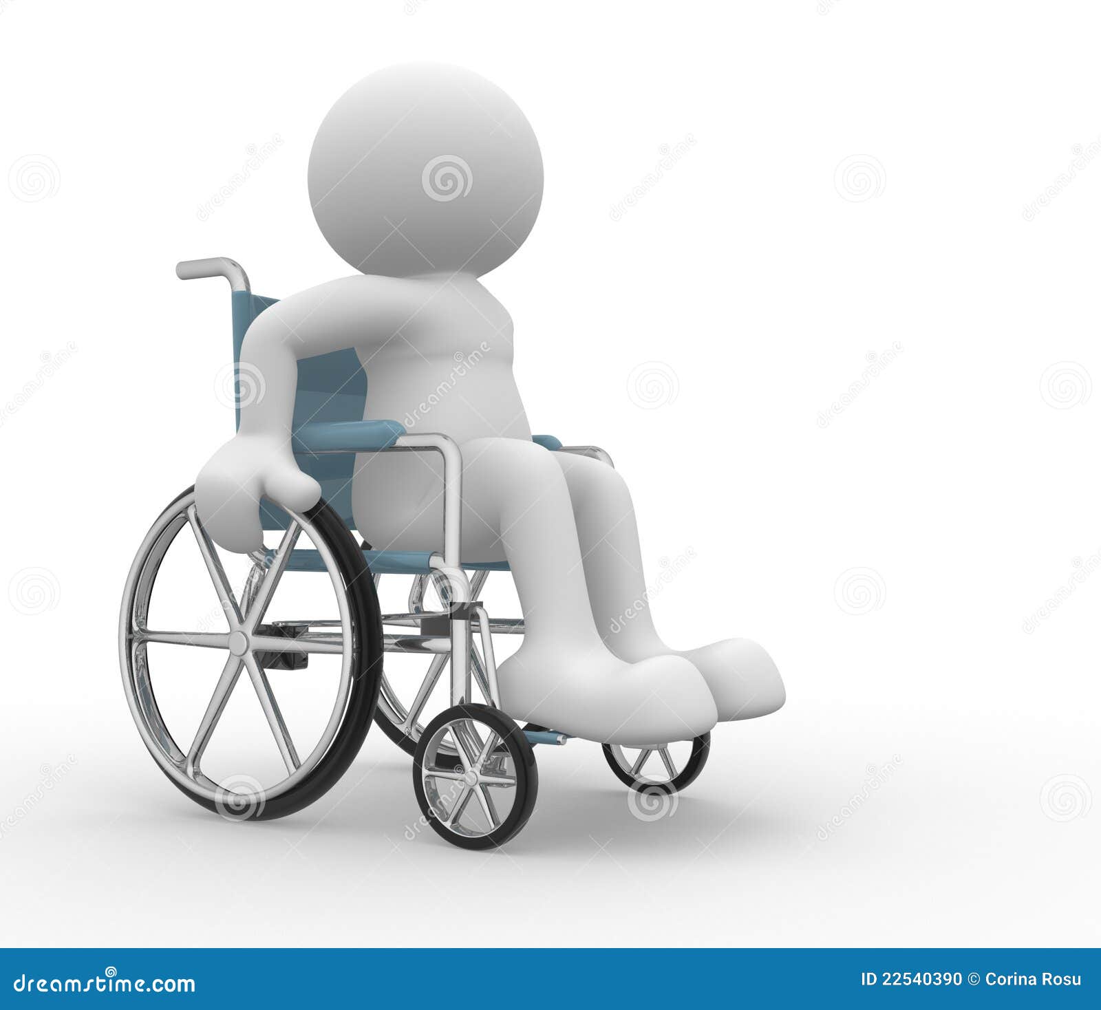 Wheelchair stock illustration. Illustration of disabilities - 22540390