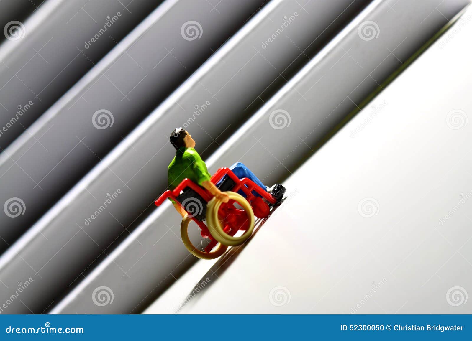 Wheelchair Access Stairs Man Figure D Stock Photo - Image of recovery ...