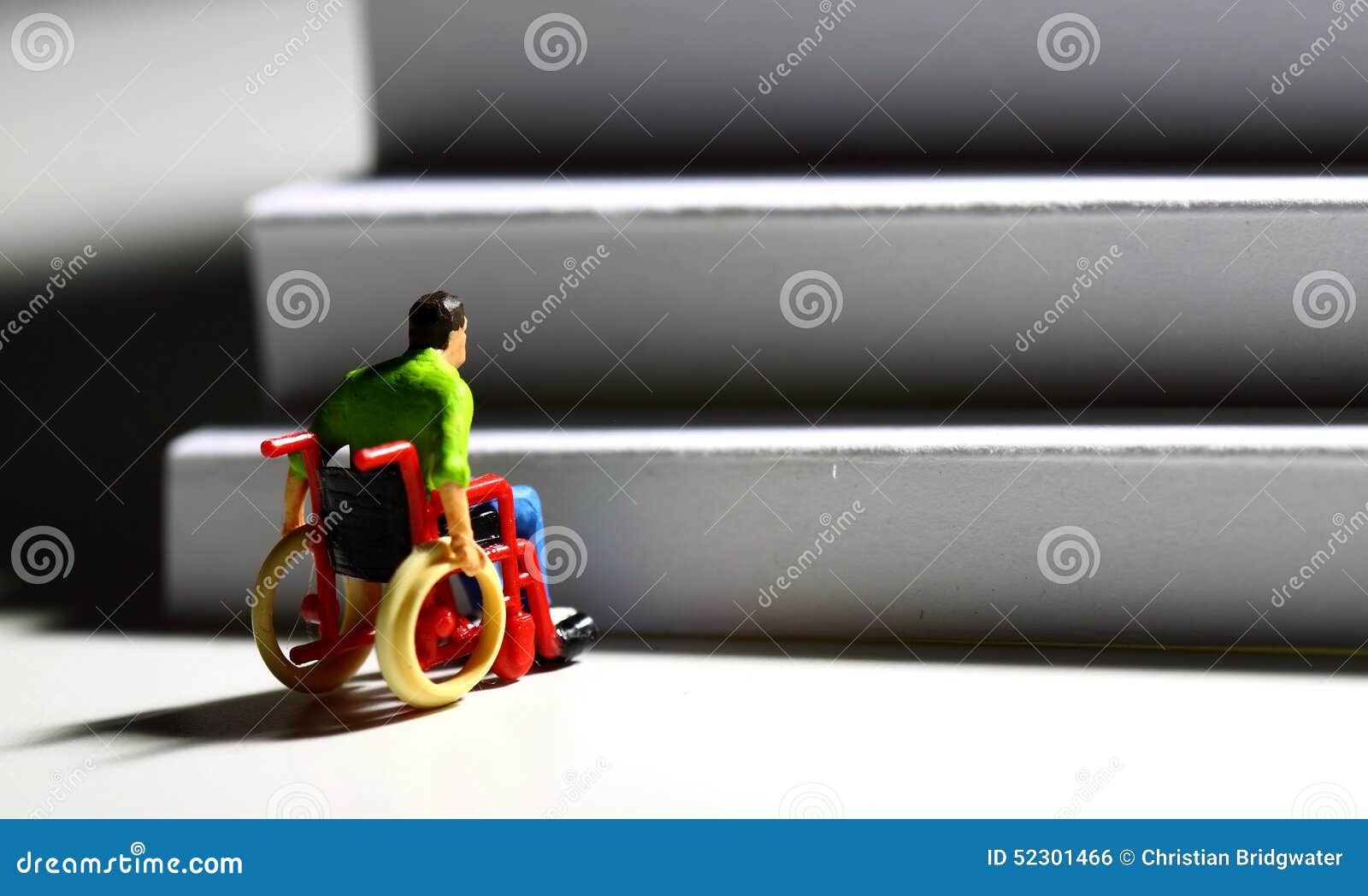 Wheelchair Access Stairs Man Figure E Stock Photo - Image of disability ...