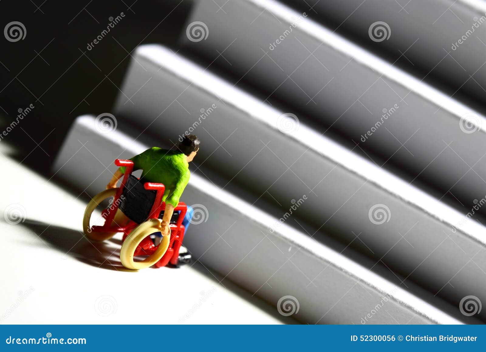 Wheelchair Access Stairs Man Figure a Stock Photo - Image of medical ...