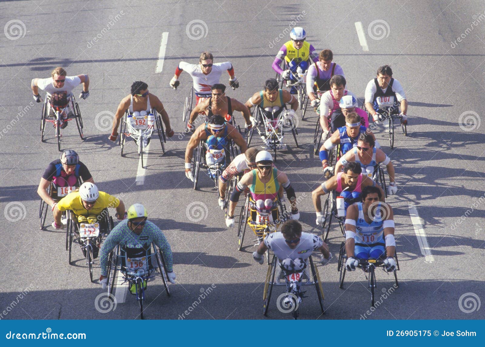 Wheelchair Athletes in Marathon Run Editorial Image - Image of united ...