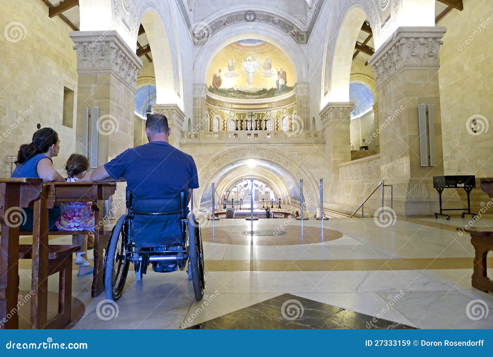 Wheelchair Church Interior stock image. Image of adult - 27333159