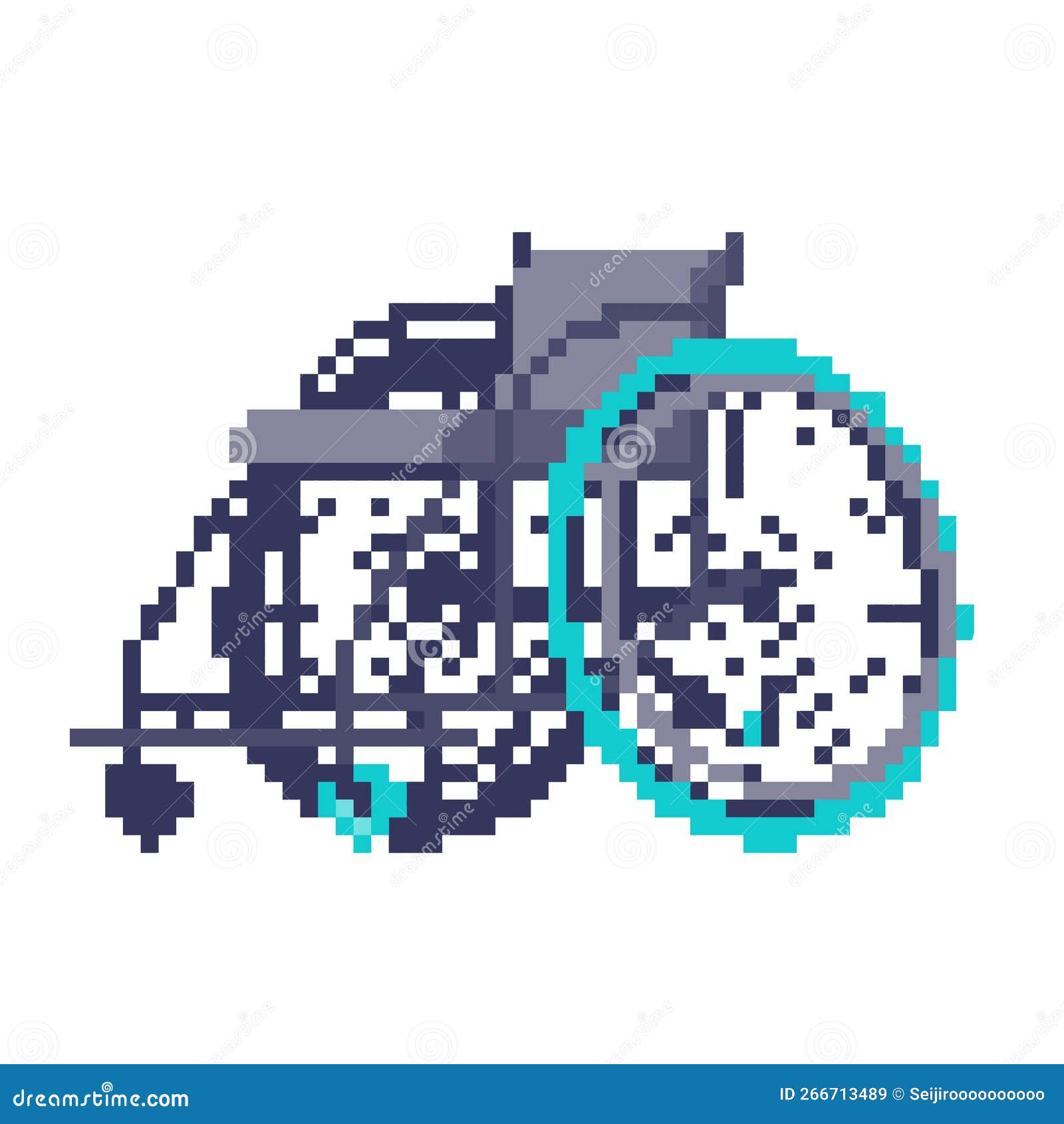 Wheelchair. Sideways Vector Illustration | CartoonDealer.com #218094340