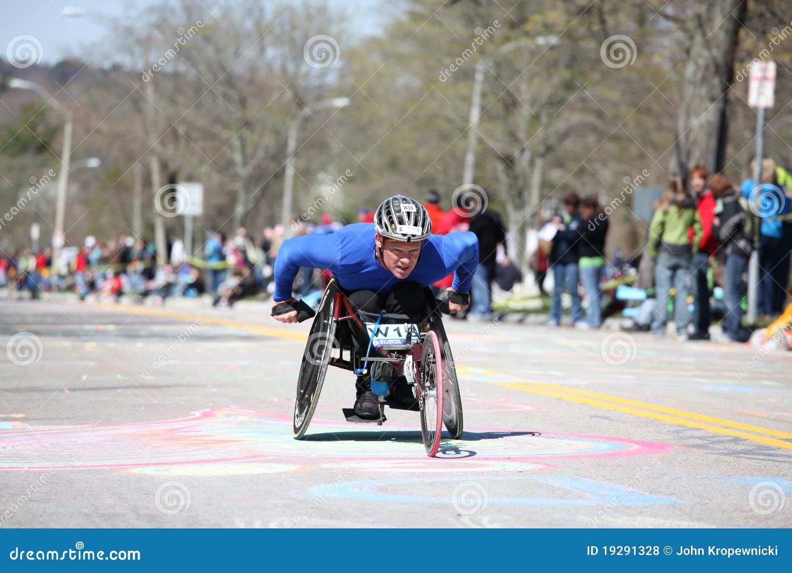 Wheelchair and Handcycle Racers Participated in Th Editorial Stock ...