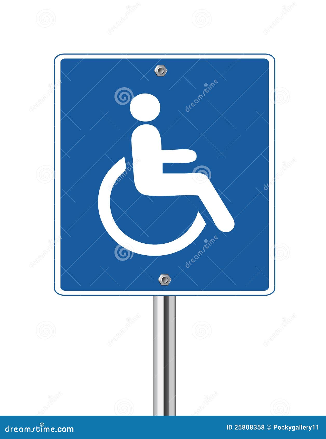 Handicap Sign Linear Icon. Modern Outline Handicap Sign Logo Con ...