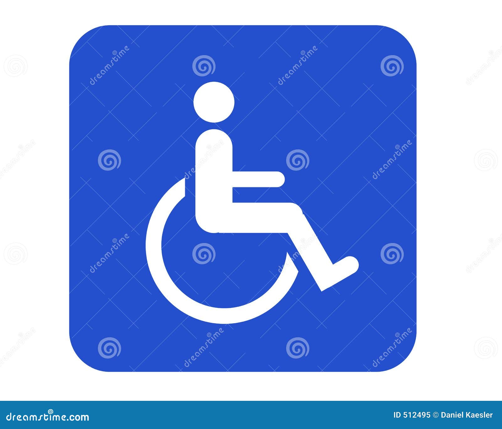 Wheelchair sign stock illustration. Illustration of succor - 512495