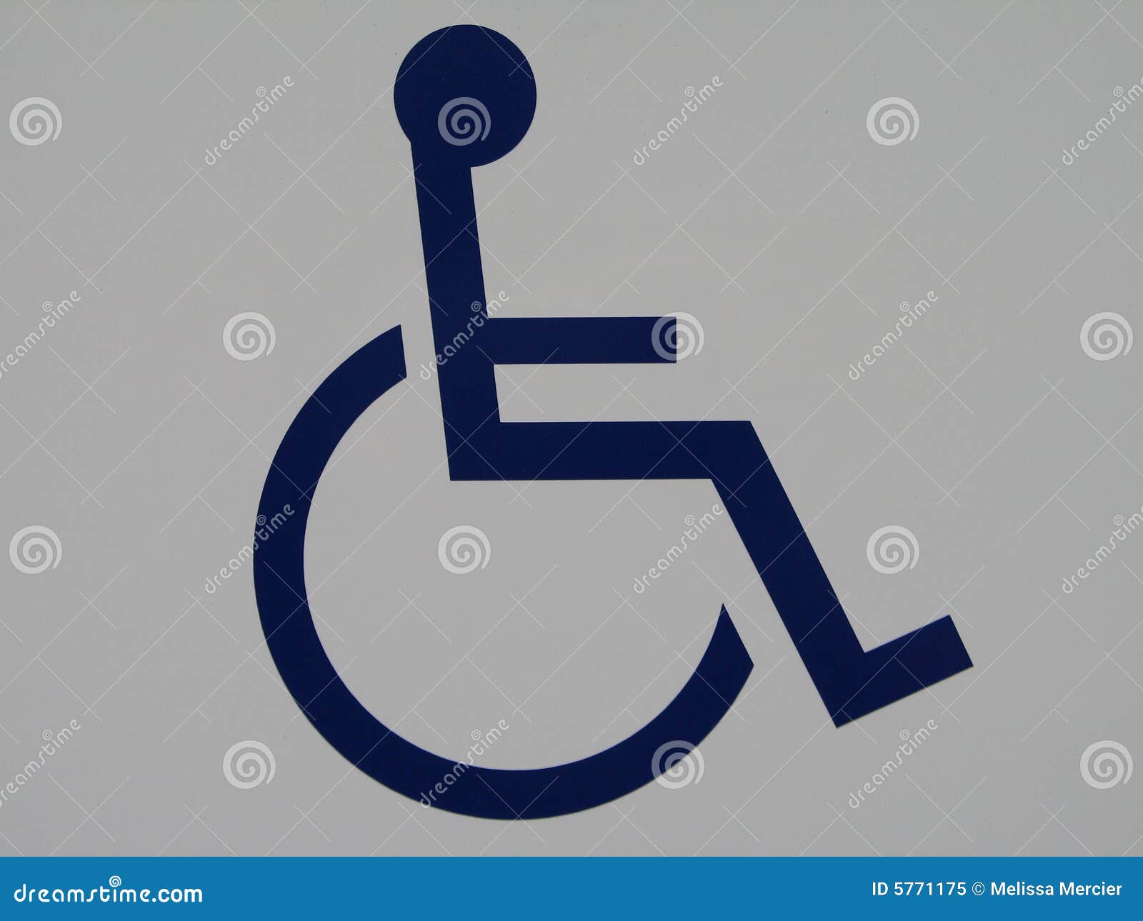 Wheelchair Sign Picture. Image: 5771175