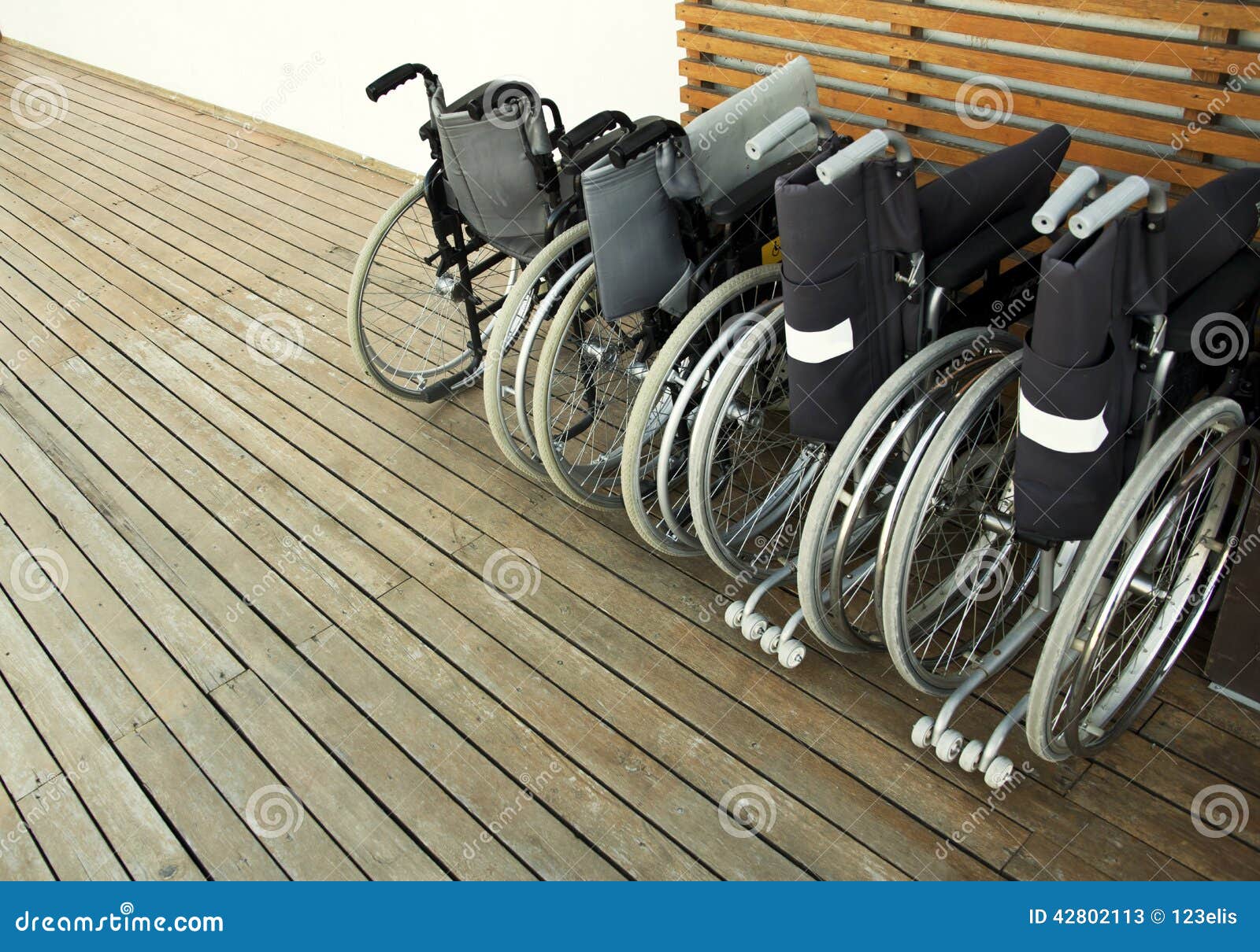 Wheelchairs stock image. Image of floor, group, blank - 42802113