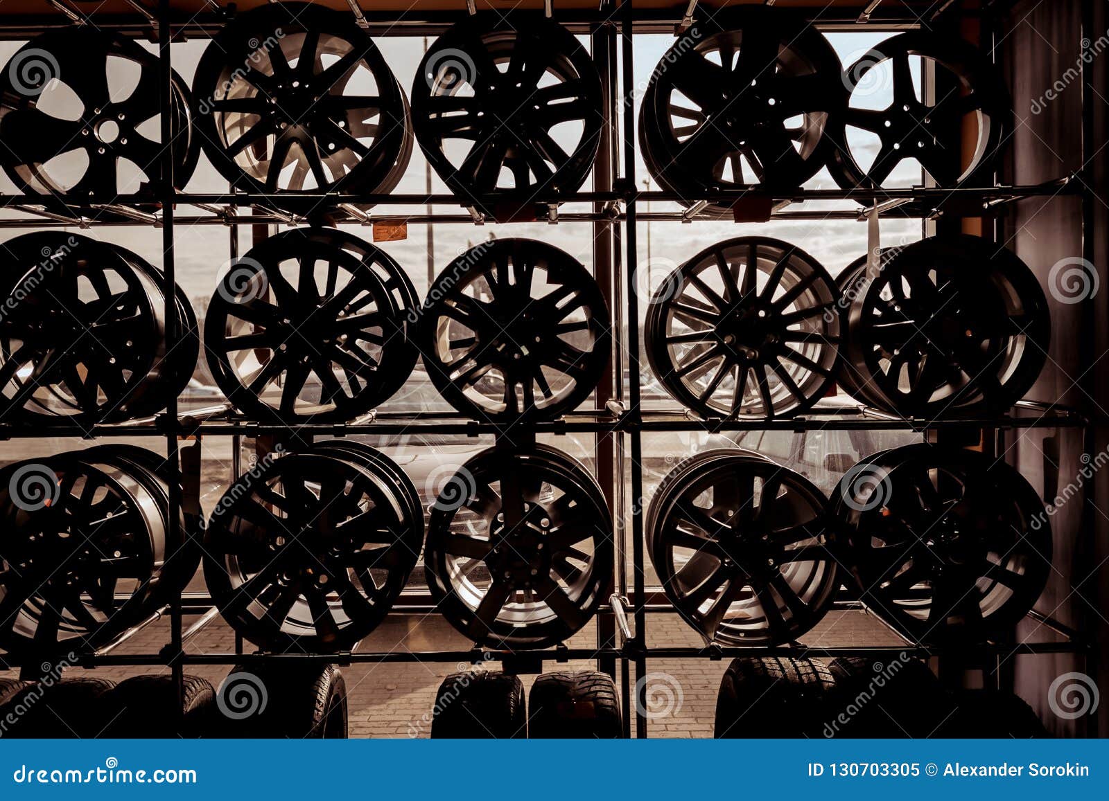 Wheels Alloy Wheels for Cars Stock Image - Image of light, hazel: 130703305