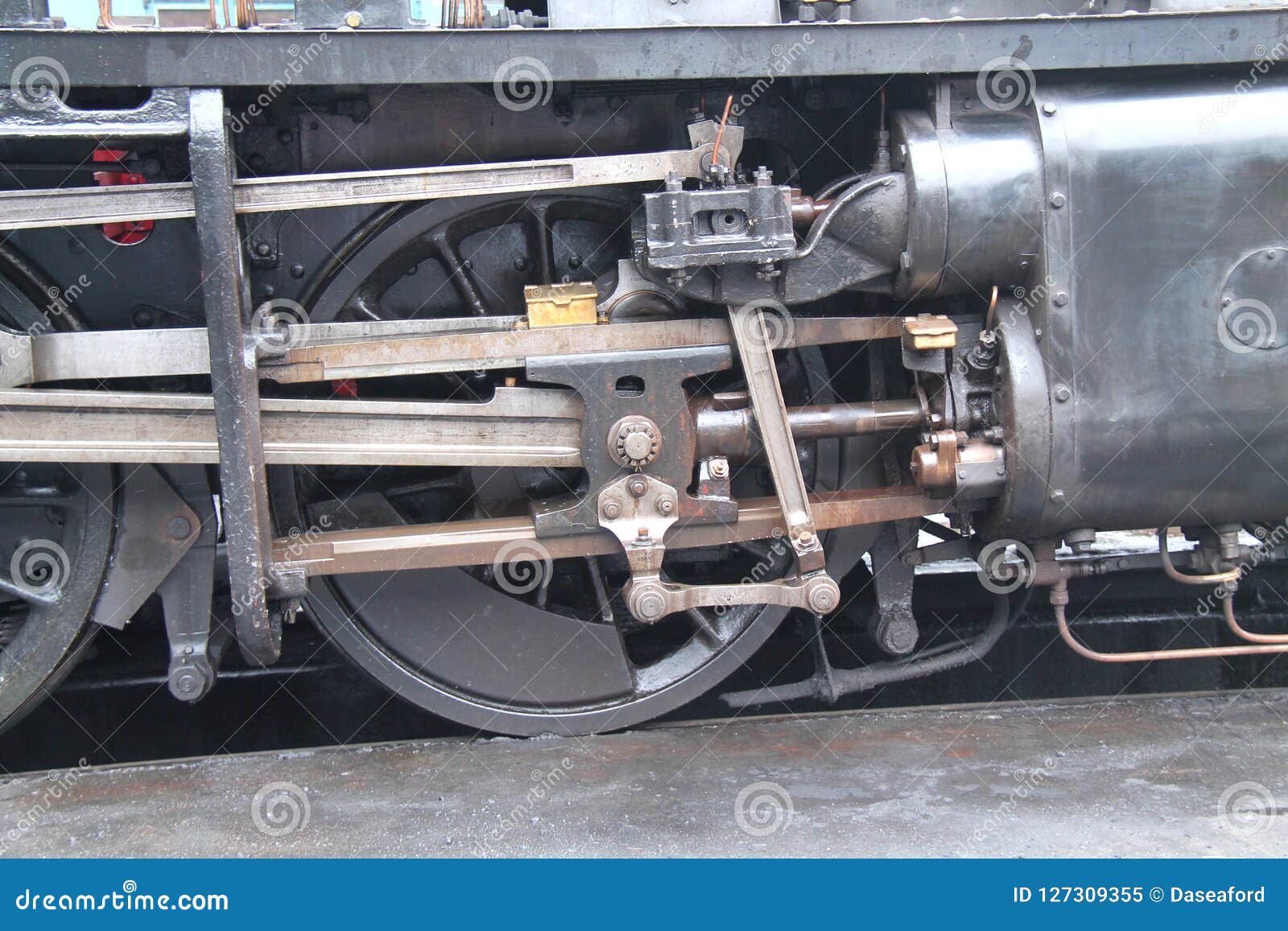 Steam Train Engine. stock image. Image of railway, transport - 127309355