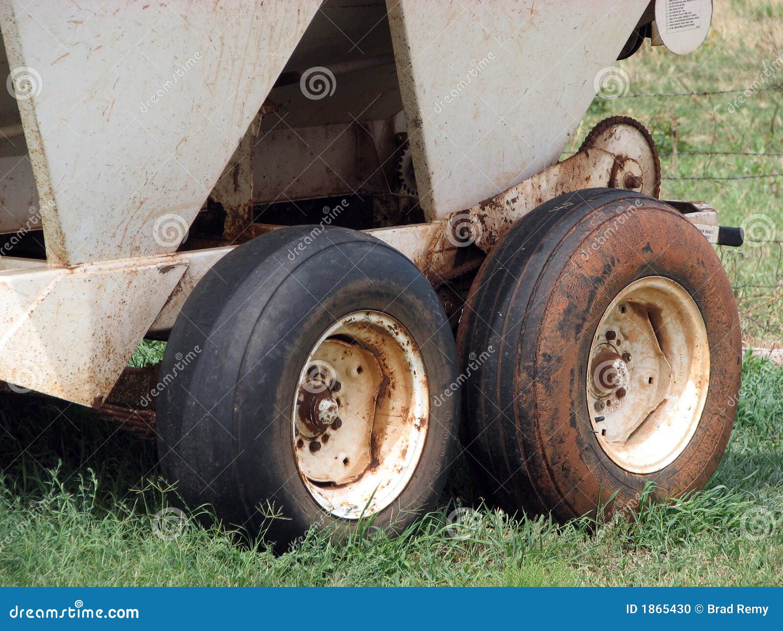 Wheels on Farm Equipmen stock photo. Image of outside - 1865430