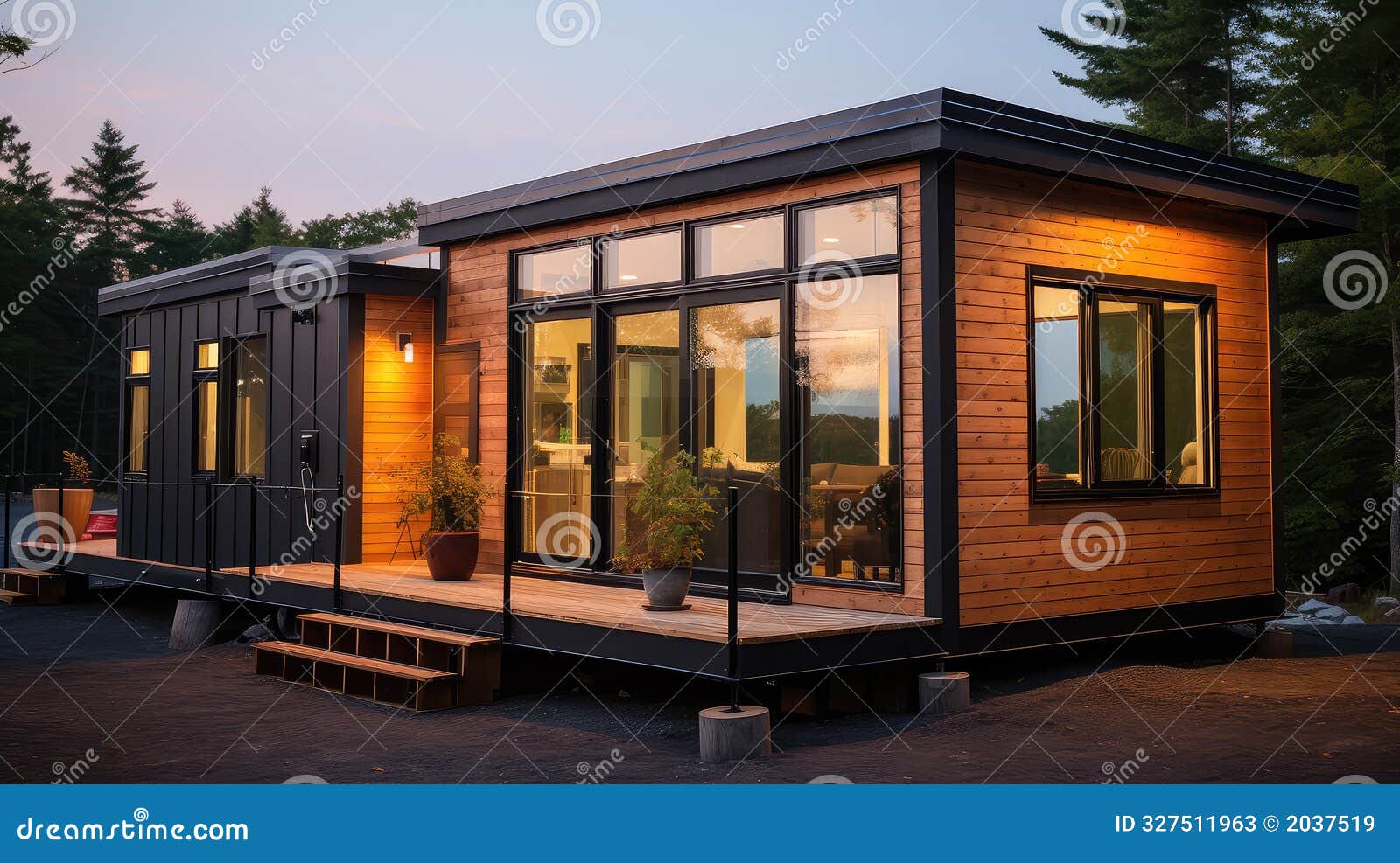 Wheels Housing Timber Frame Stock Illustration - Illustration of ...