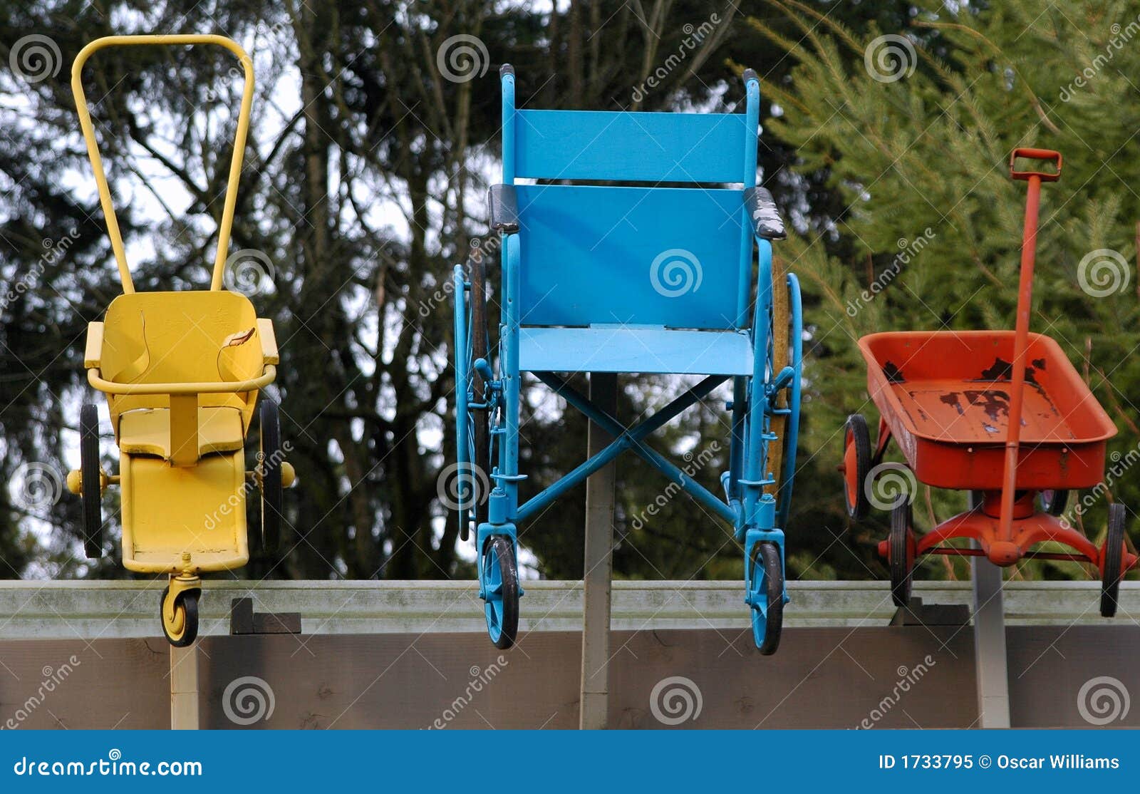 Wheels for Rent stock image. Image of stroller, colors - 1733795