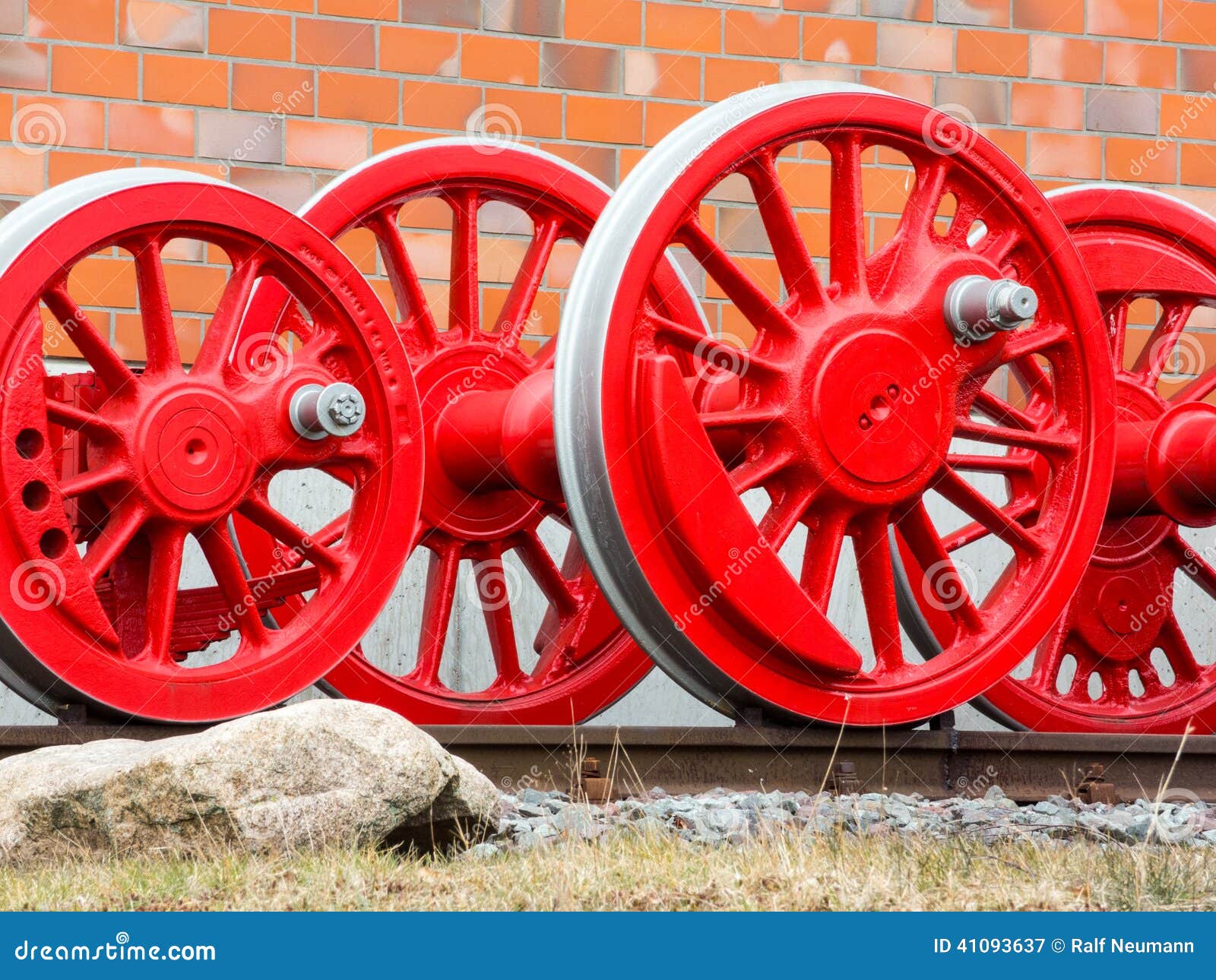 Wheels of a Steam Locomotive Stock Image - Image of spoke, truck: 41093637