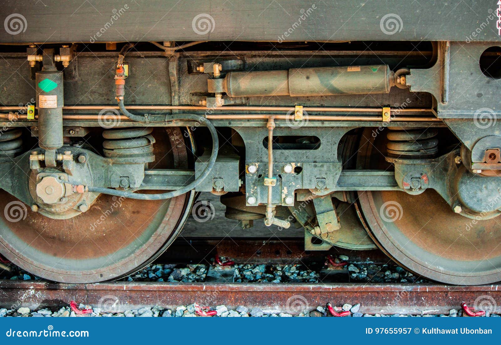 Wheels of the Train stock image. Image of classic, carriage - 97655957