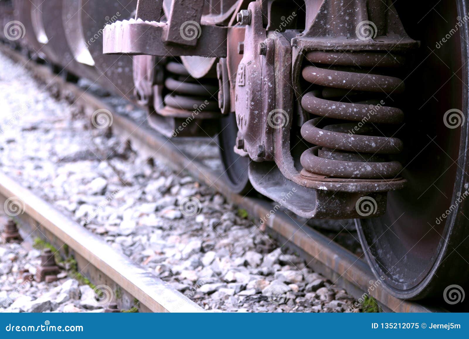 Wheels of train on station stock image. Image of viaduct - 135212075