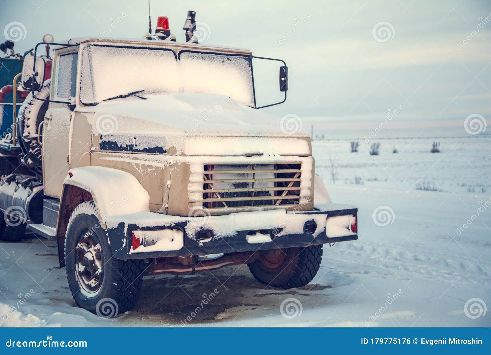 Wheels Truck Stuck in the Snow Stock Photo - Image of stuck, mountain ...
