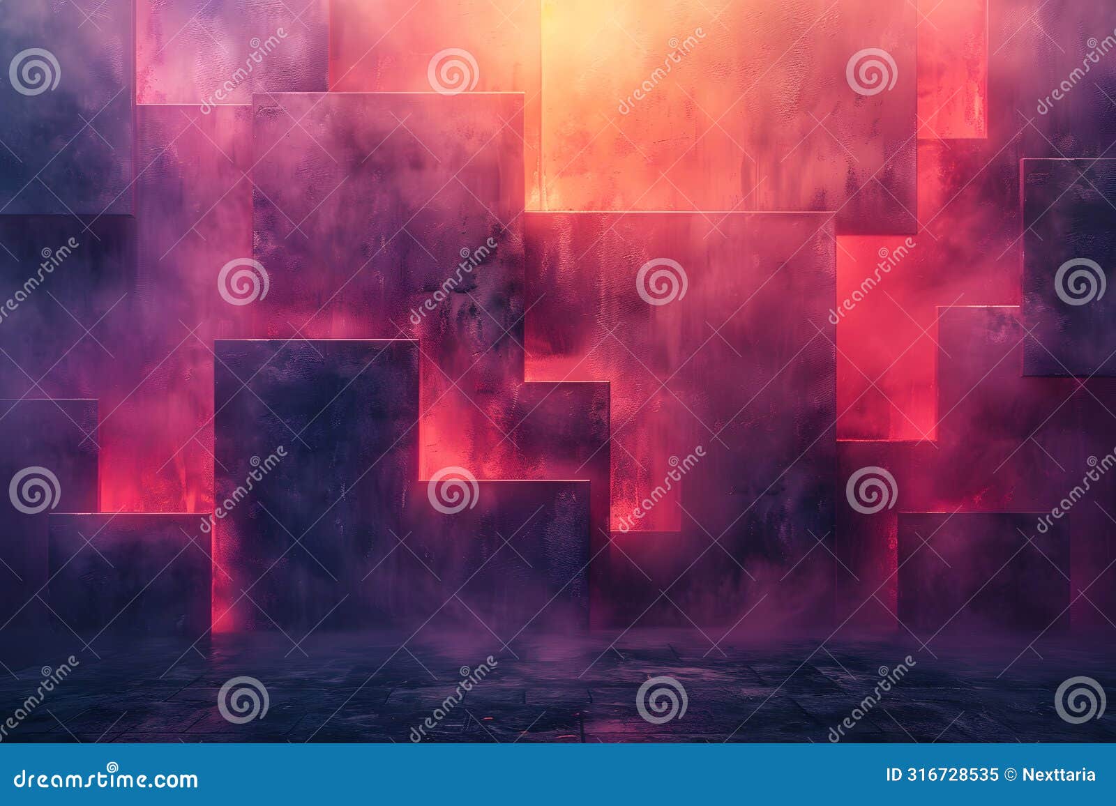 Where Cyber Meets Reality: Futuristic Intersections Stock Illustration ...