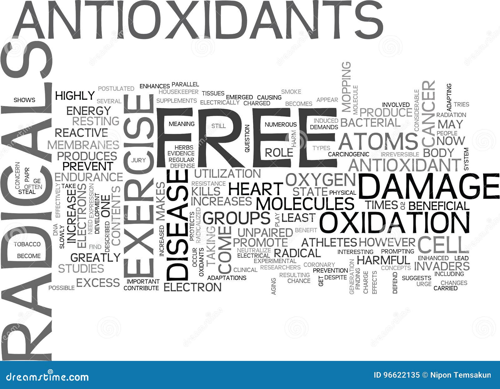 Free Radicals And Antioxidants In Balance - Pictured As A Scale And ...