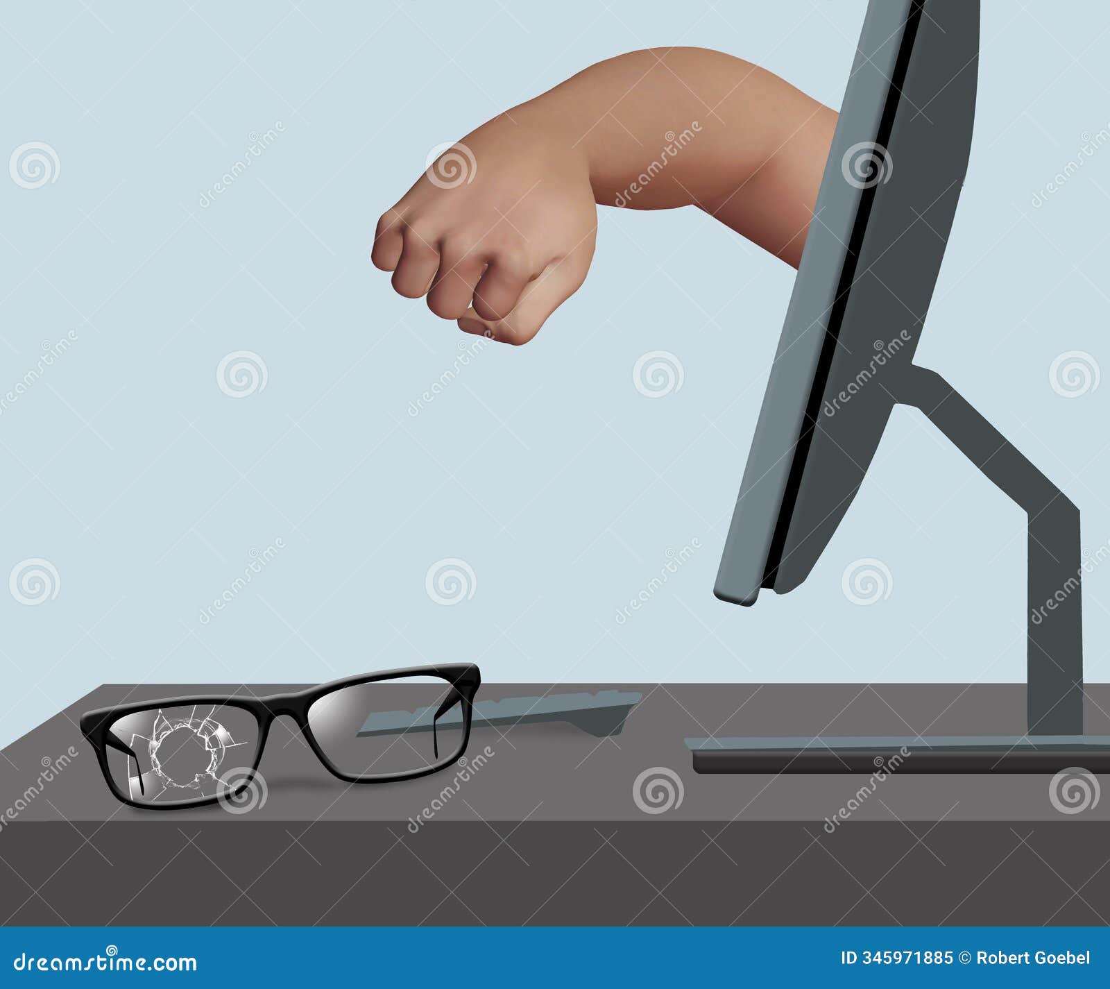 Where are the it Guys when Your Computer Causes Problems? Stock ...