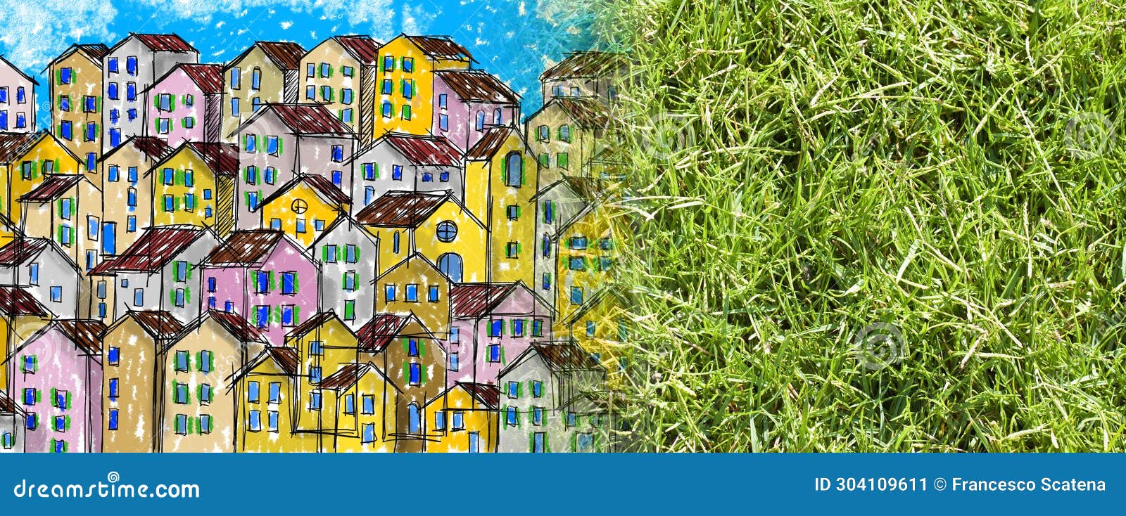 Where Once There Were Fields of Grass, Today There are Houses and ...