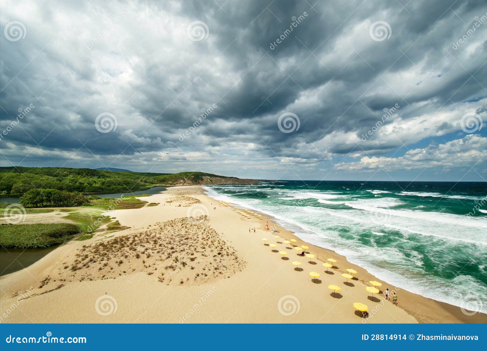 Where river and sea meet stock photo. Image of turquoise - 28814914