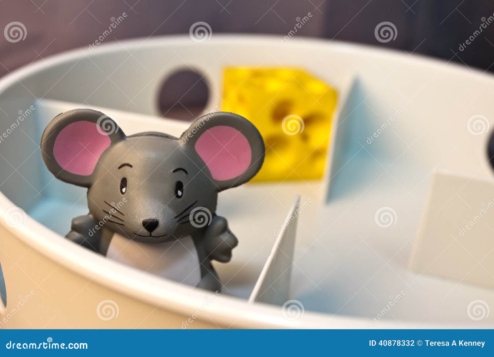 Wheres the cheese? stock photo. Image of toys, solving - 40878332