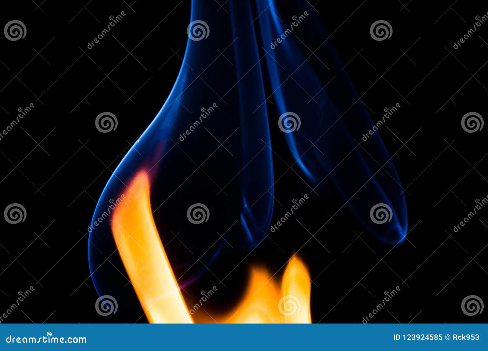 Where There is Fire There is Smoke Stock Image - Image of orange, burn ...