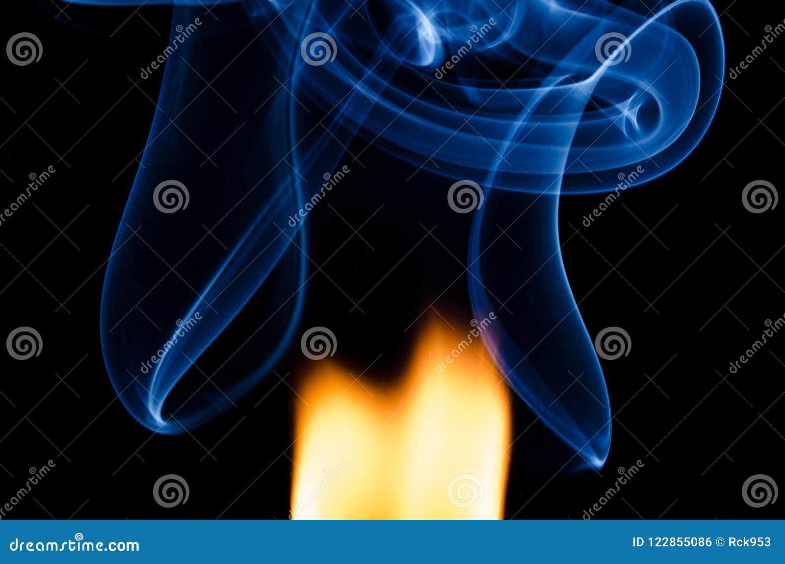 Where There is Fire There is Smoke Stock Photo - Image of flame, yellow ...