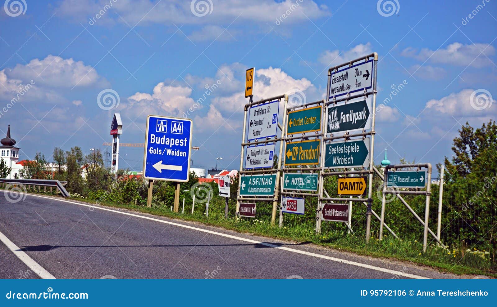 Where to go? editorial photo. Image of crossway, vacation - 95792106