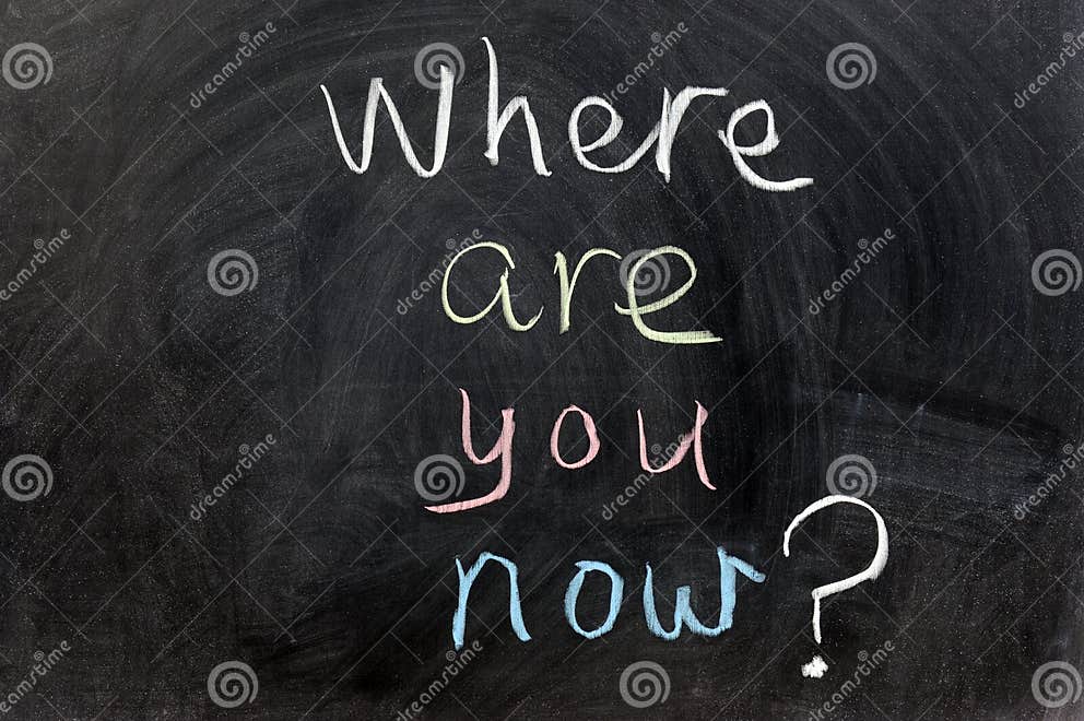 Where are you now? stock photo. Image of communication - 24589930