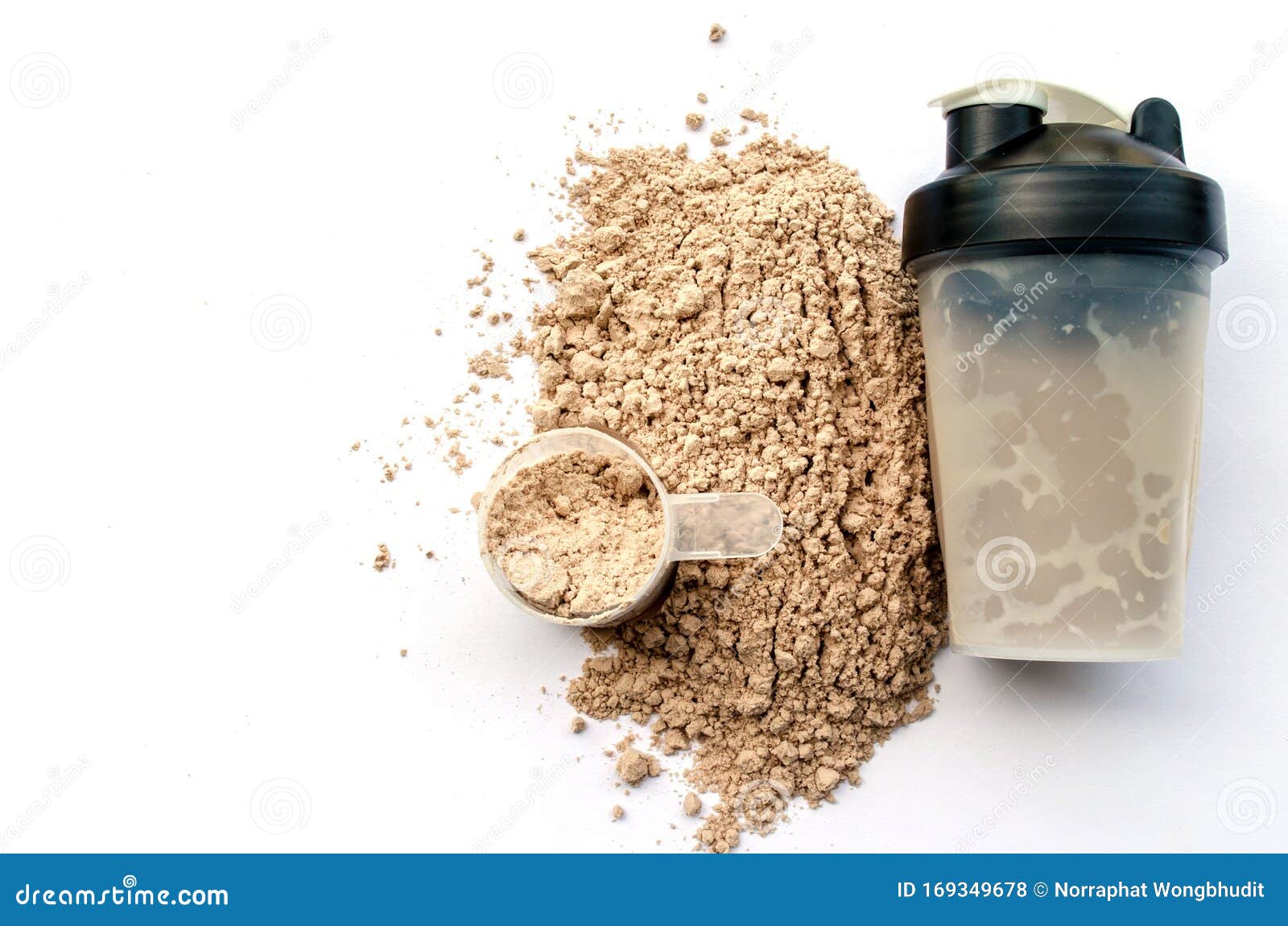 Whey Protein stock photo. Image of natural, measure - 169349678