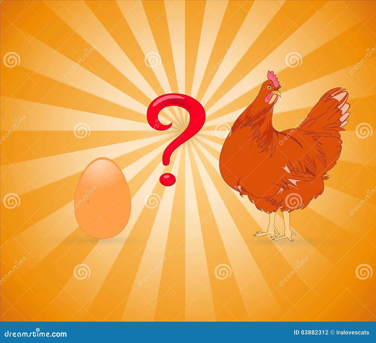 Chicken Egg With A Question Mark Royalty-Free Stock Photography ...