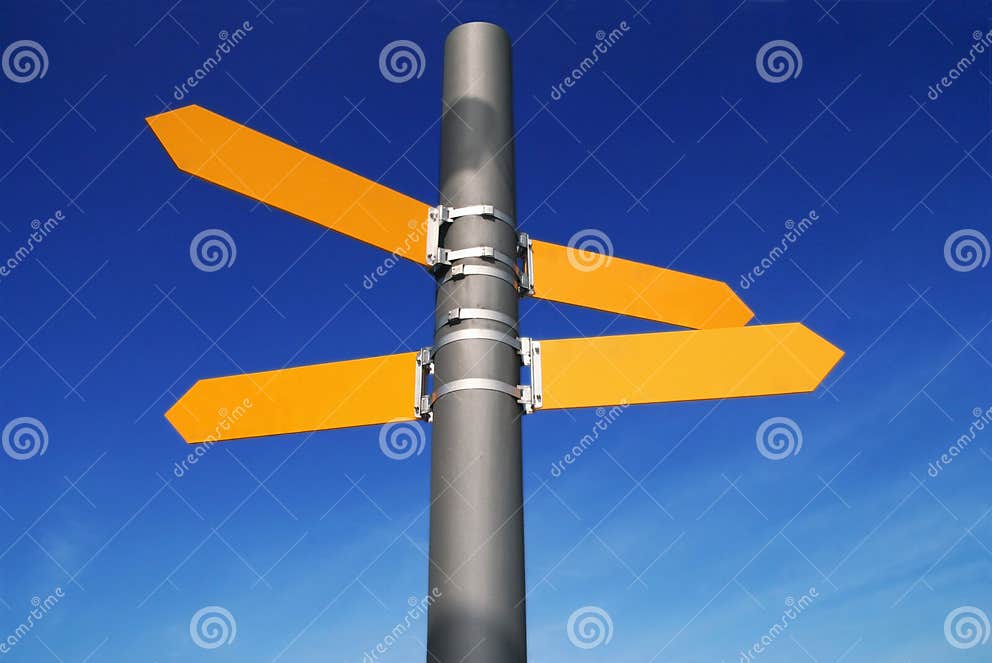 Which Direction? stock photo. Image of road, street, arrow - 943036