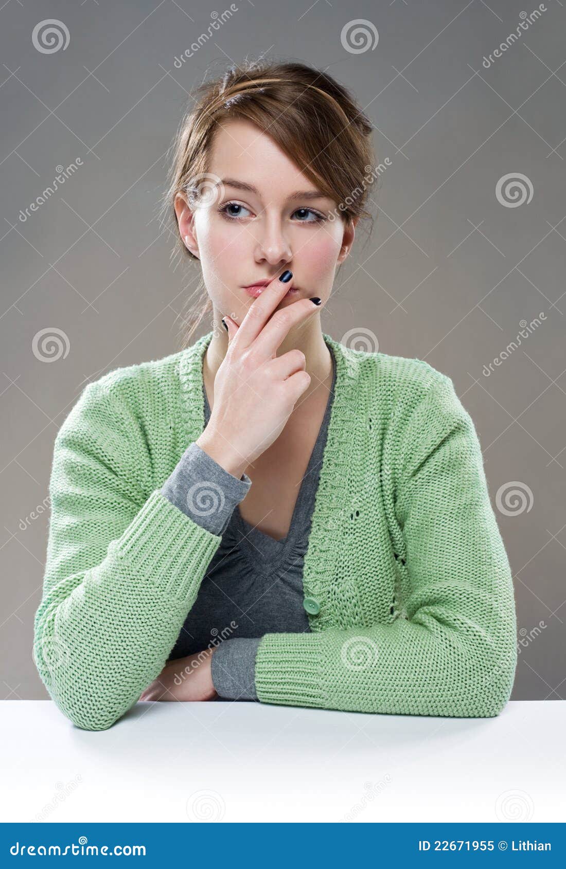 Which one to choose? stock image. Image of green, shirt - 22671955