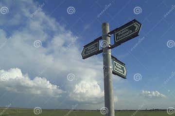 Which way? stock image. Image of decision, point, life, color - 9601