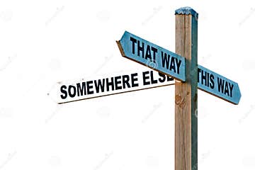 Which Way? stock image. Image of crossroads, direction - 10863707