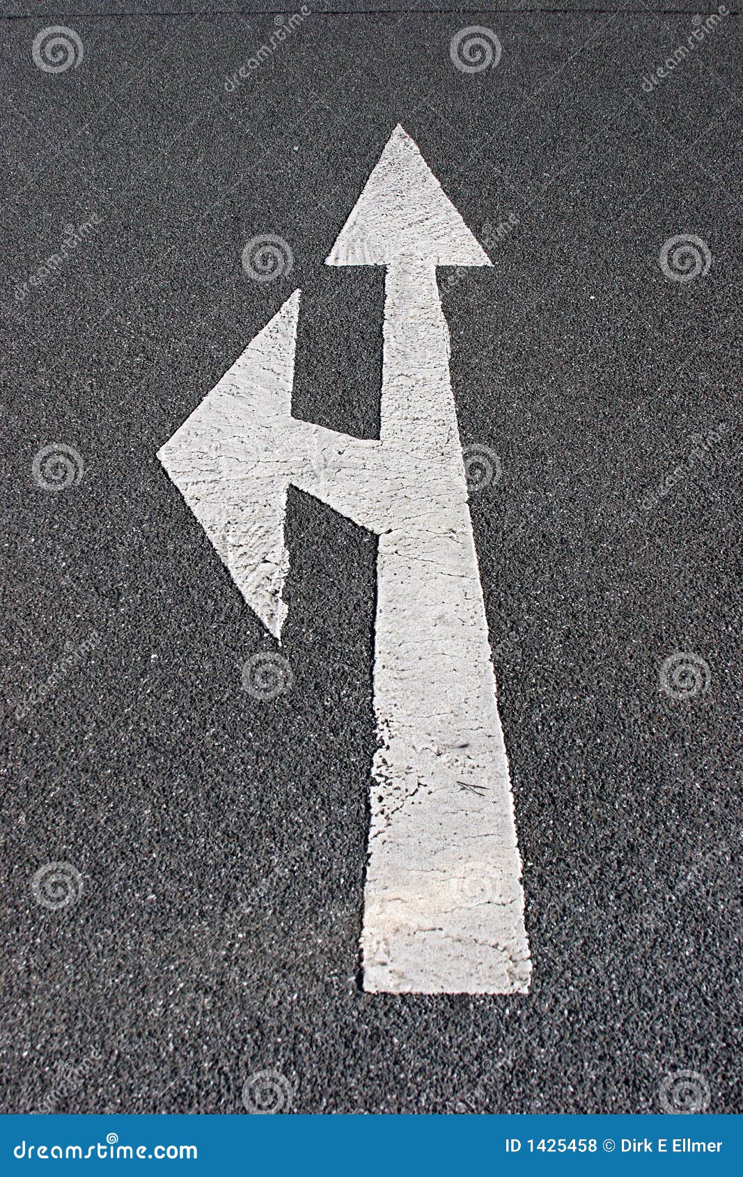 Which way? stock photo. Image of decision, marking, left - 1425458