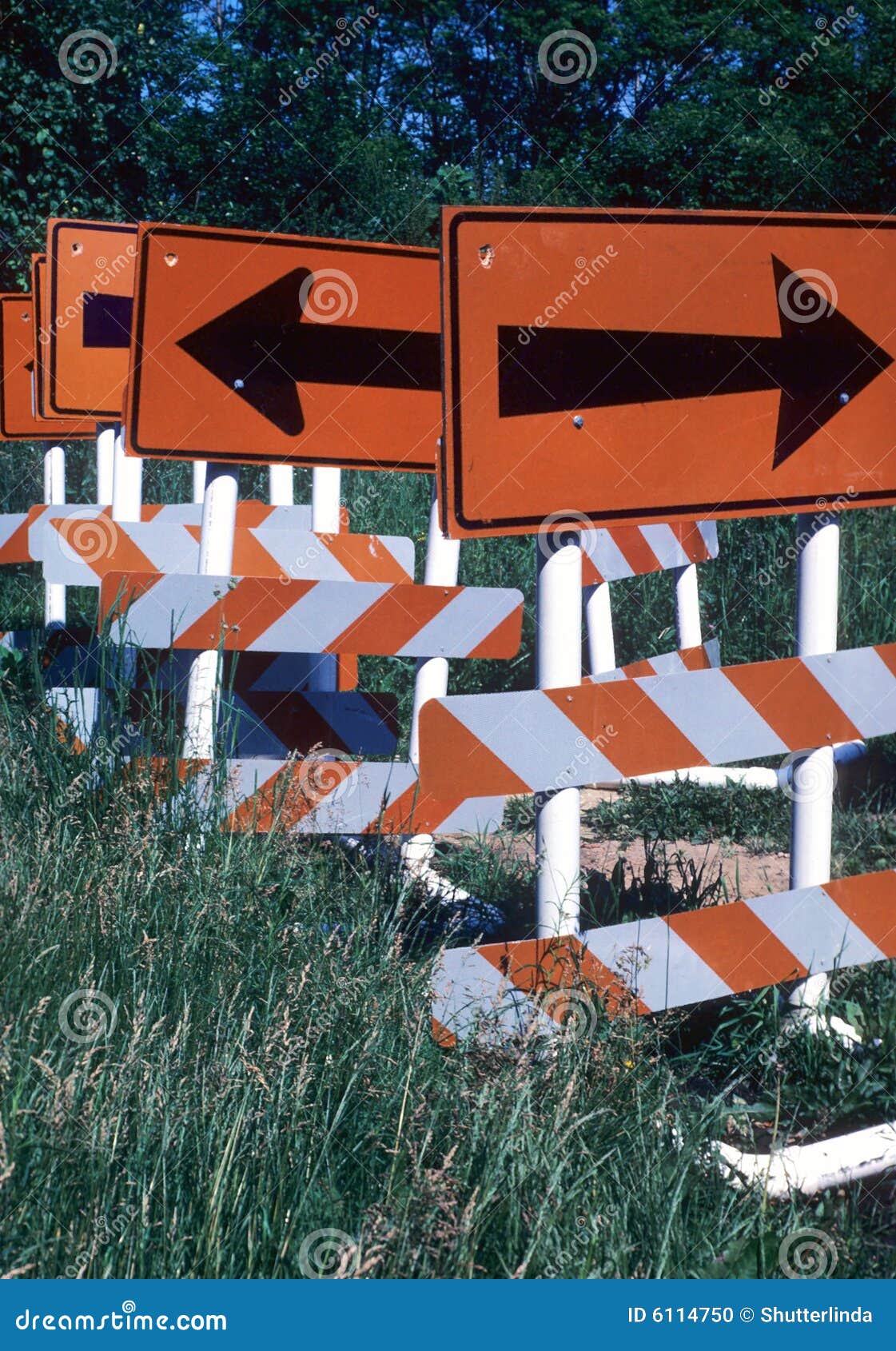 Confusing Road Direction Signs In Dutch Informing Drivers On Street ...