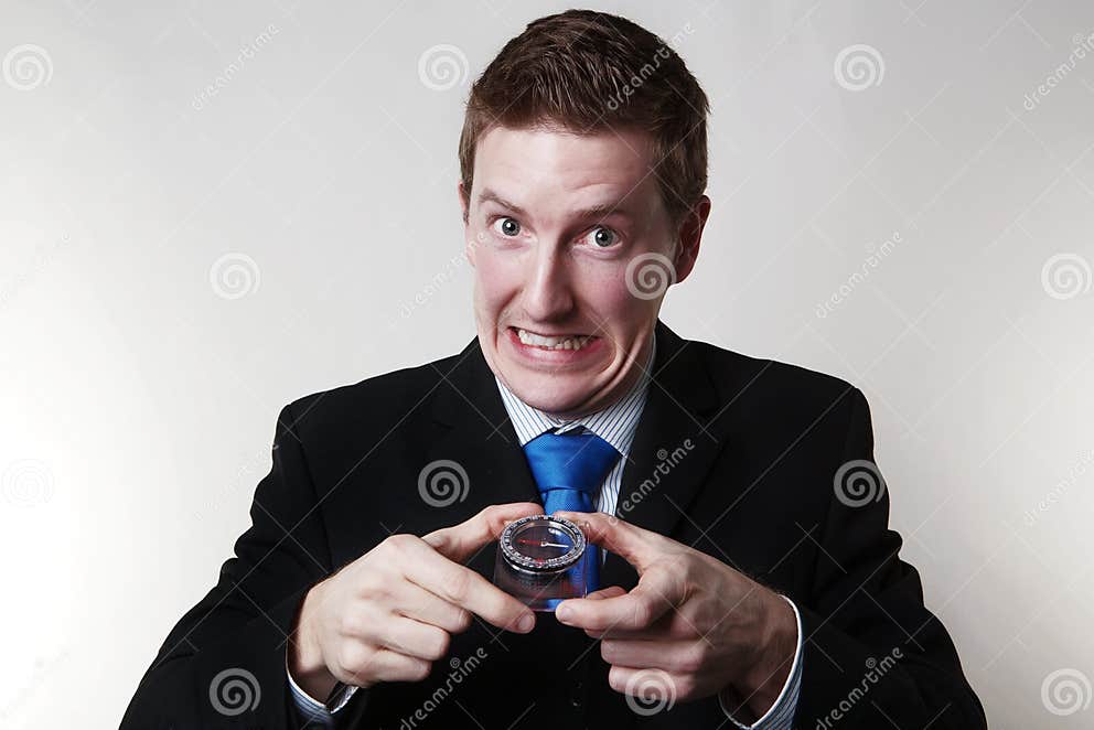 Which way next stock image. Image of guidance, suit, holding - 23279769