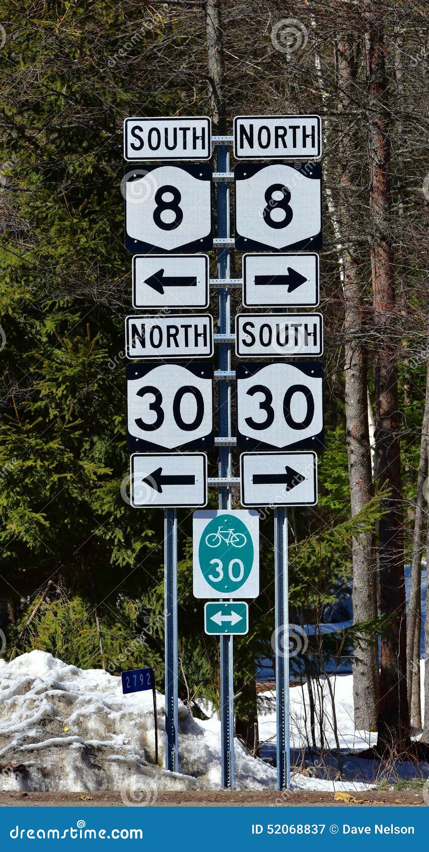 Which Way is North South Road Sign Stock Image - Image of signs ...