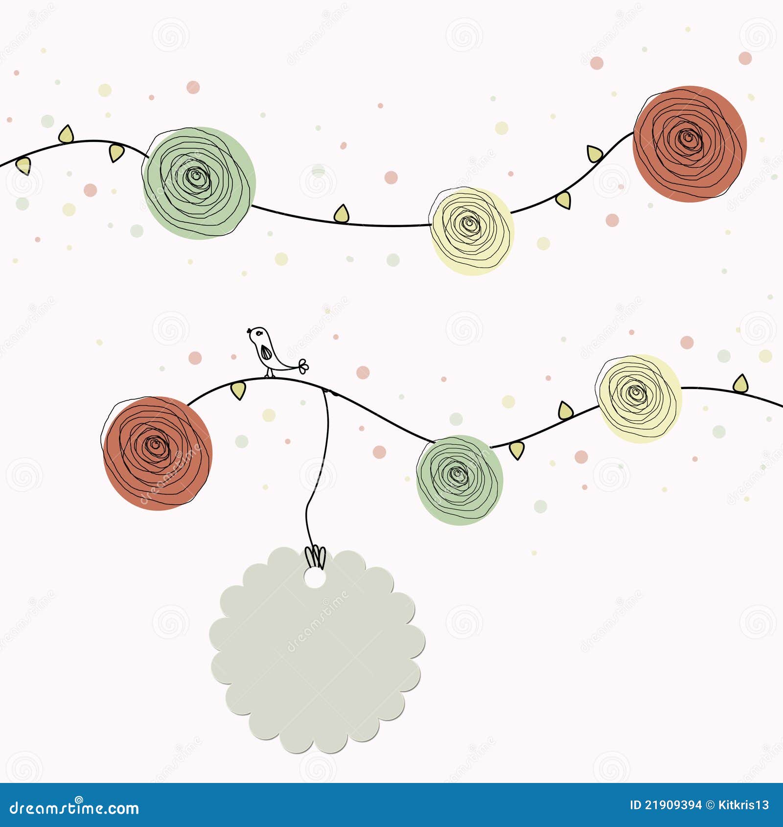 Whimsical Background Royalty-Free Stock Image | CartoonDealer.com #15048460