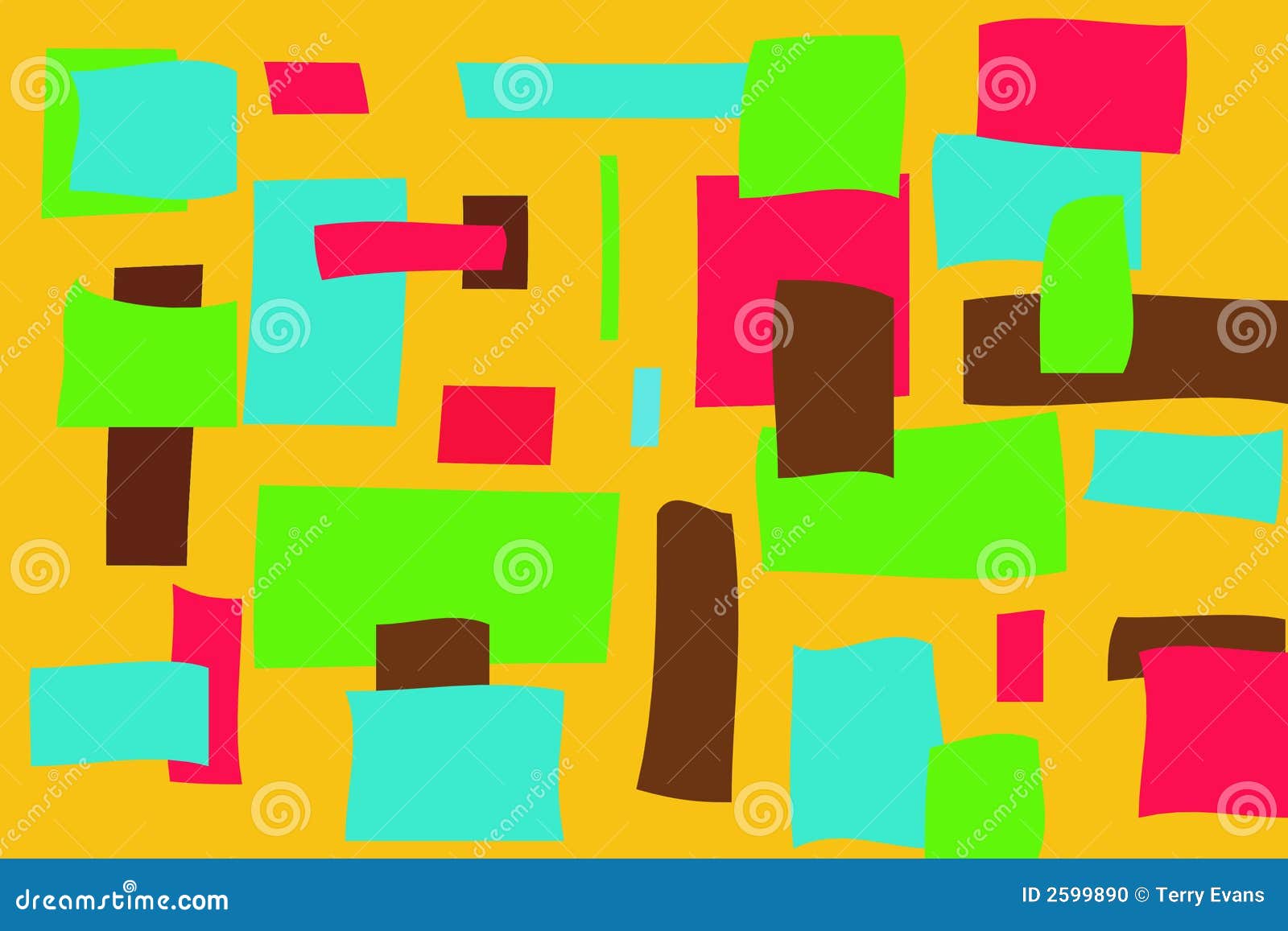 Whimsical Background stock illustration. Illustration of colors - 2599890