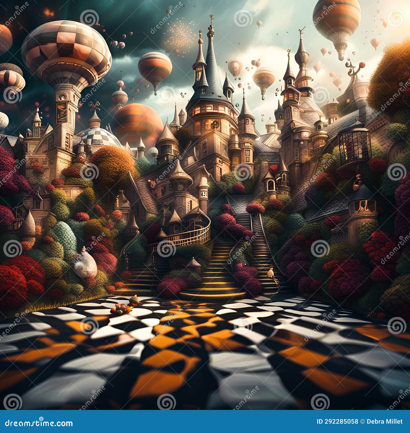 Checkerboard Generated Seamless Texture Stock Photography ...