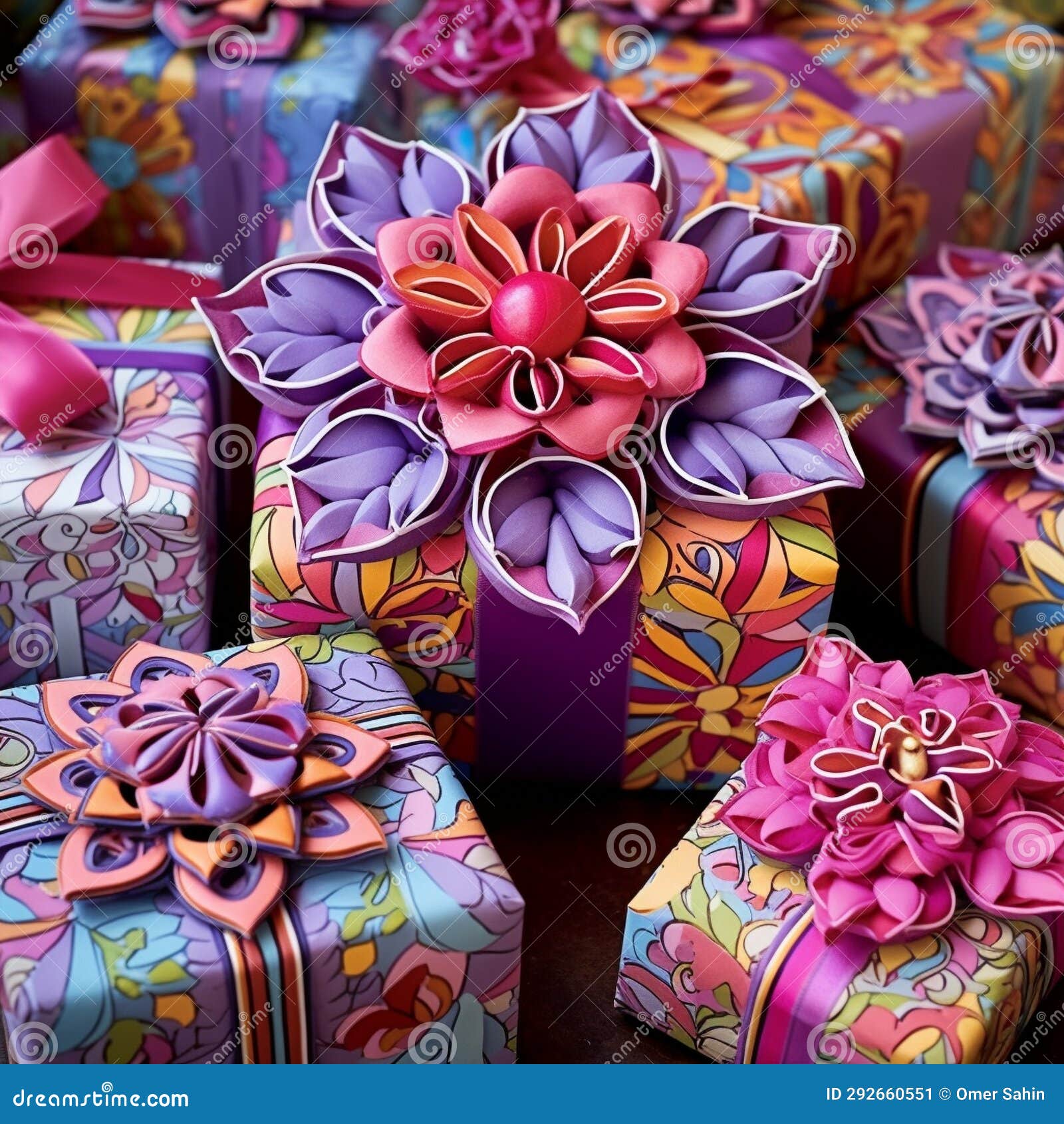 Whimsical Gift Wrapping Showcase: Colorful and Creative Gift Packaging ...